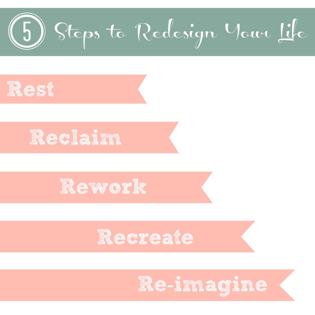 Five Steps for a Redesigned Life